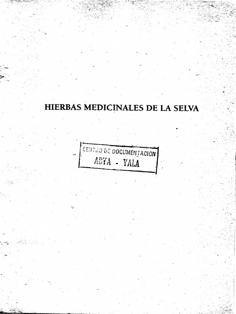Hierbas Medicinales de La Selva | PDF | Gente indígena | Science