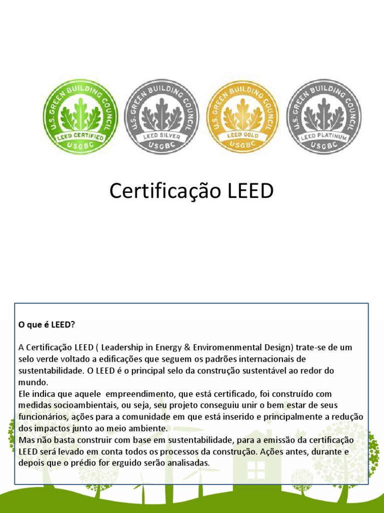 Uma introdução à certificação LEED: seus benefícios, requisitos e ...
