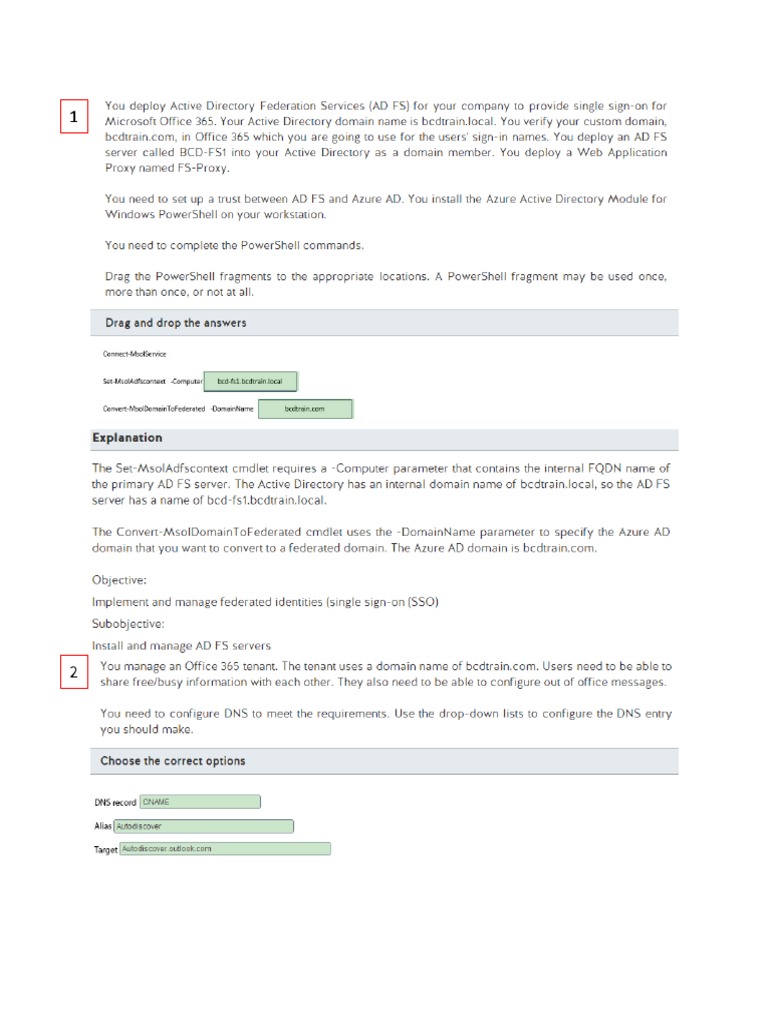MeasUP 70-346 Exam | PDF MeasUP 70-346 Exam | PDF