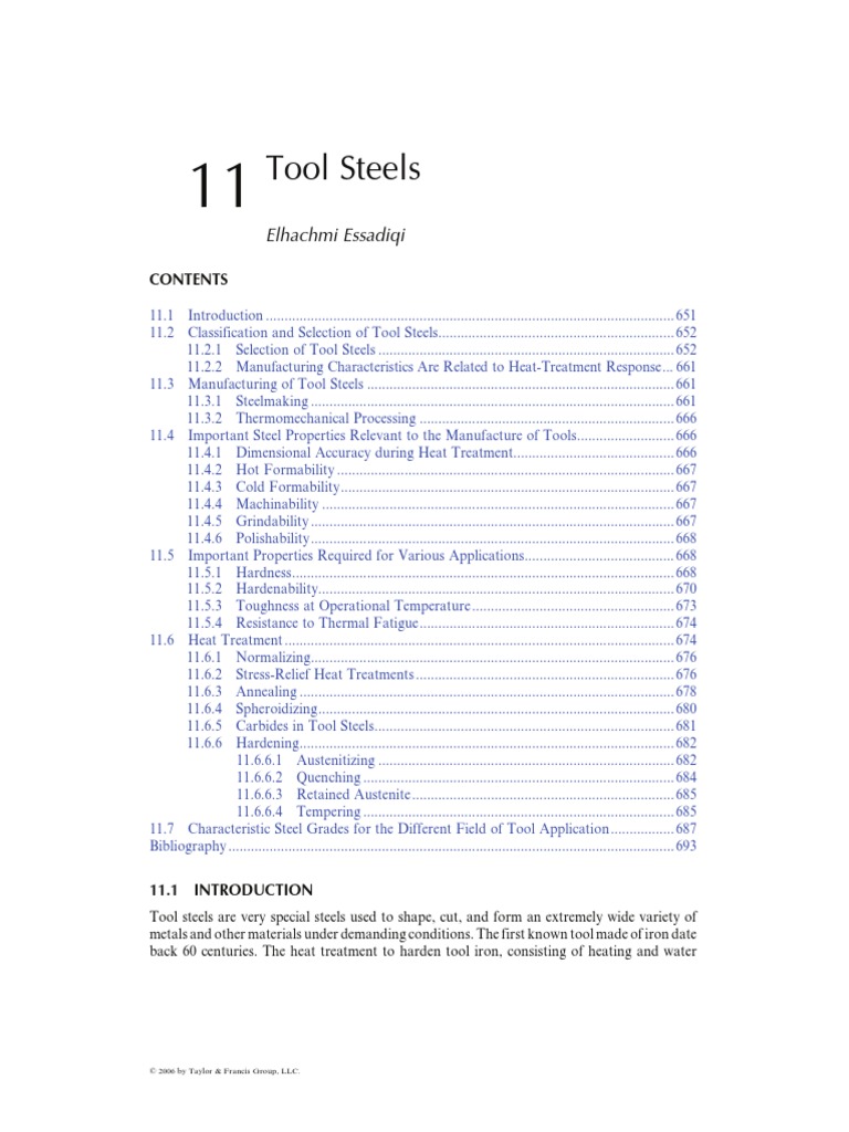 Tool Steel Heat Treatment PDF | PDF | Heat Treating | Steel