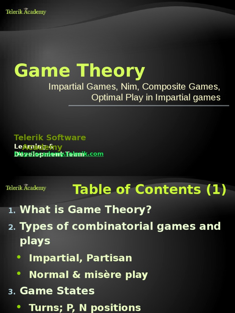 Game Theory | PDF | Game Theory | Discrete Mathematics