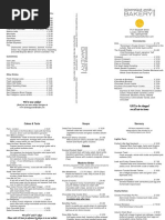 Crown Melbourne Restaurants Conservatory Price List | PDF | Fee | Money