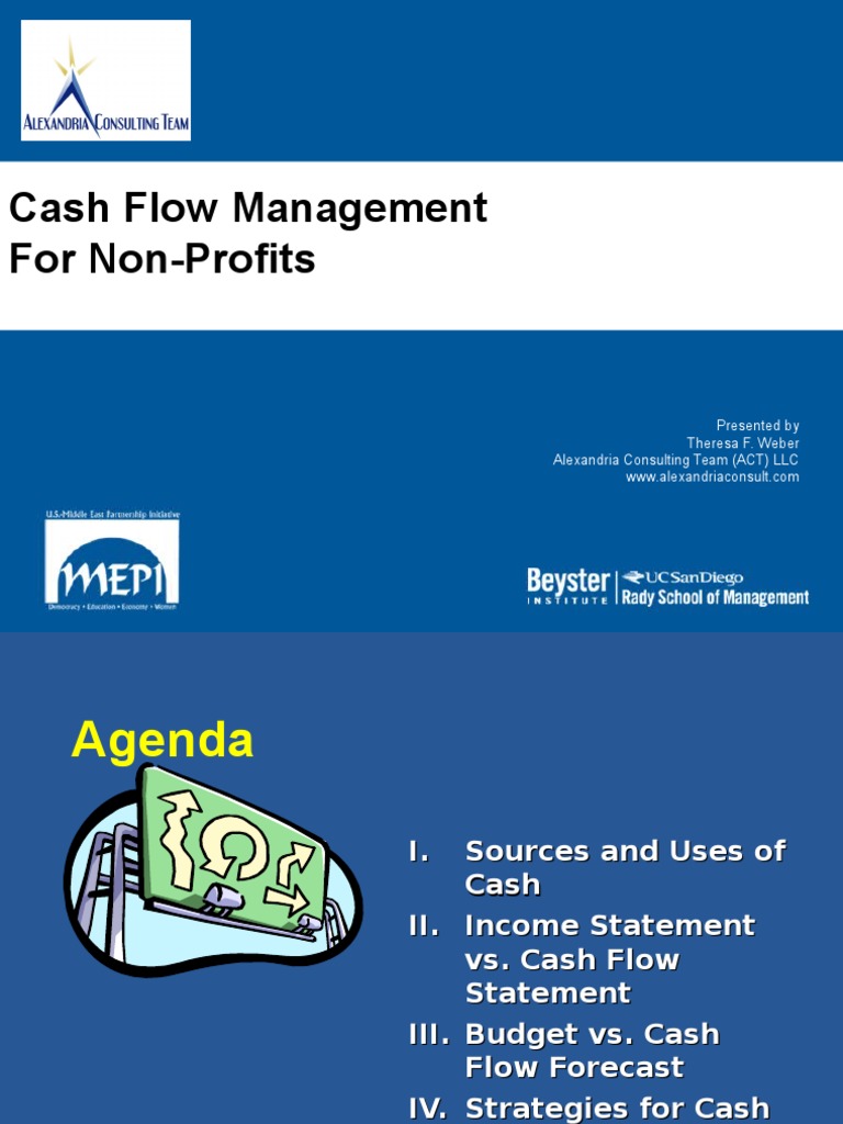 Non-Profit Cash Flow Management Guide | PDF | Expense | Working Capital