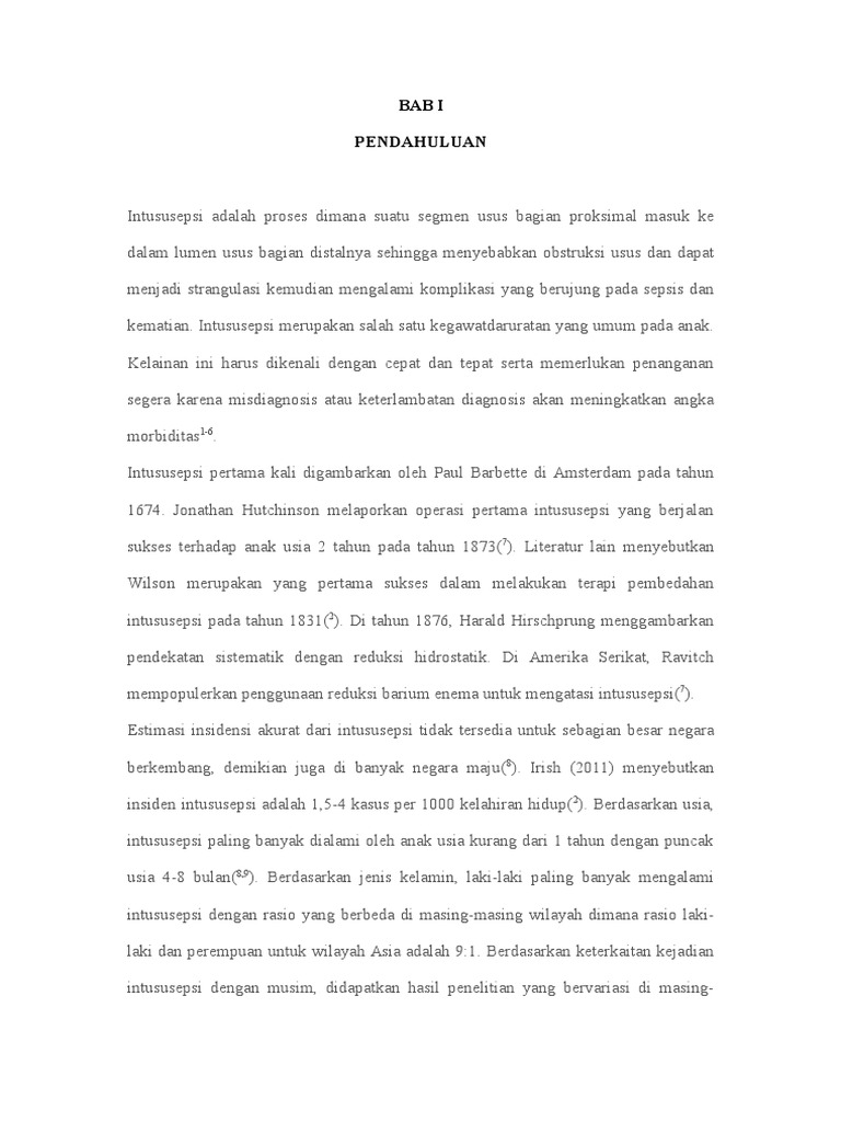 Intususepsi pada Anak: Gejala, Diagnosis, dan Penanganan | PDF ...