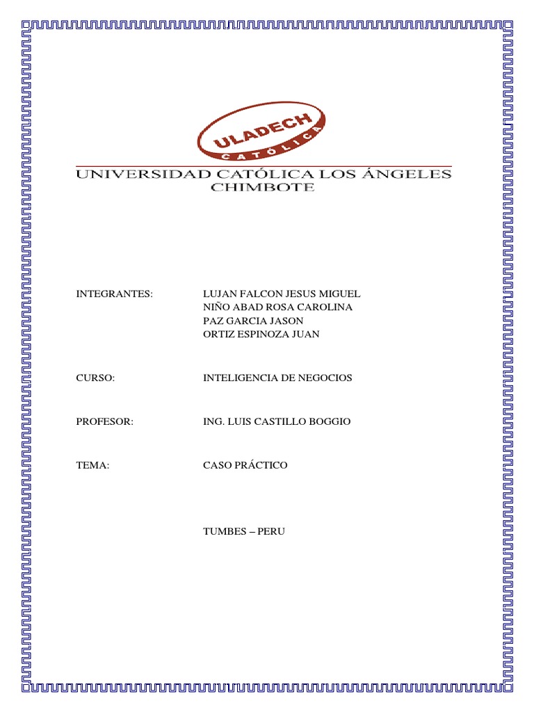 U2 - Tarea Semana 07 Tarea Grupal Lujan Falcon Jesus | PDF | Gestión de datos | Informática