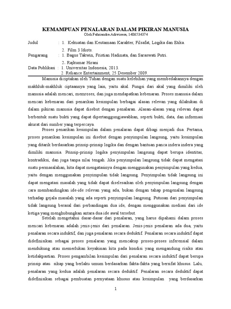 LTM III MPKT A (Logika) | PDF