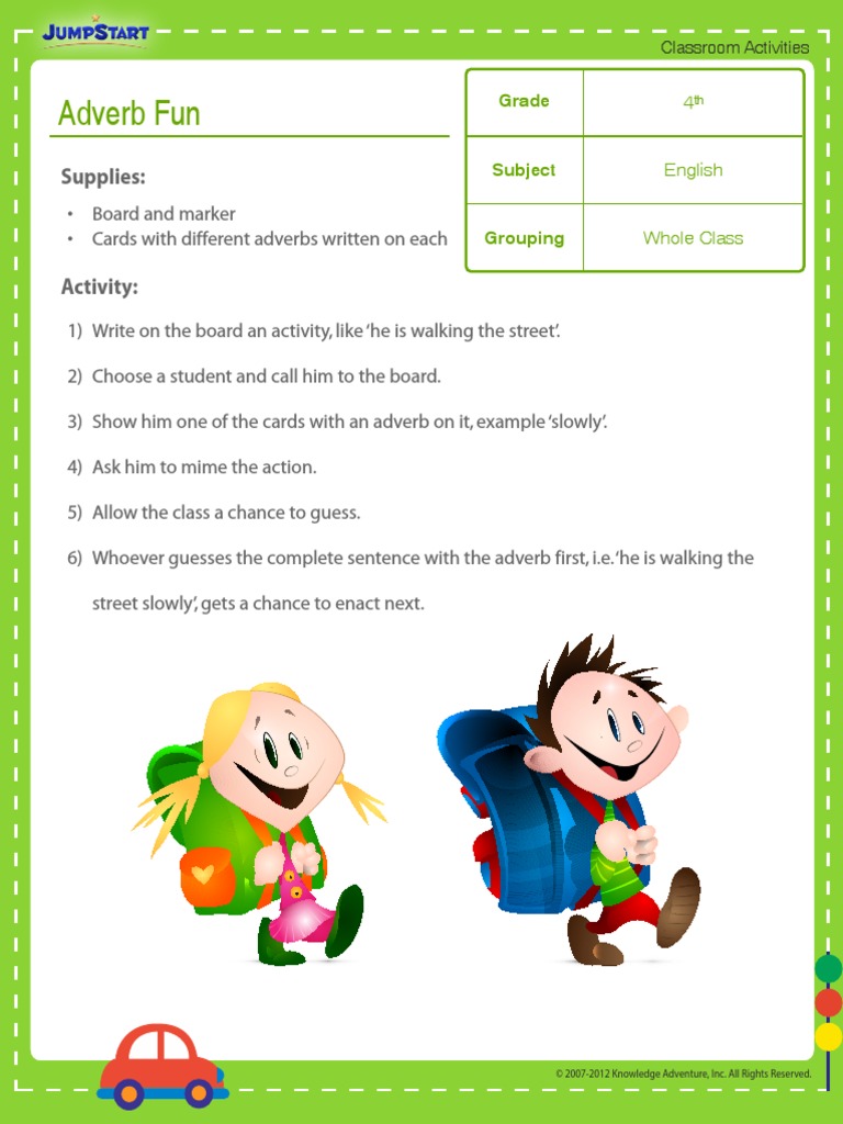 Adverb Fun | PDF