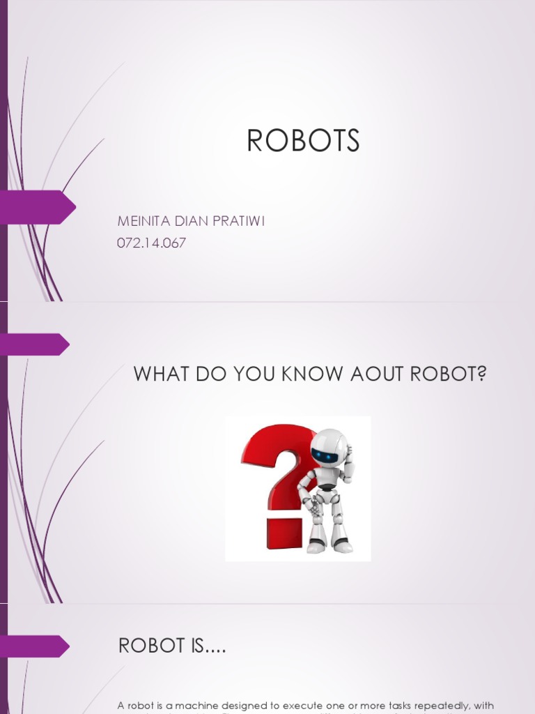 Disadvantages of Robots PDF | PDF