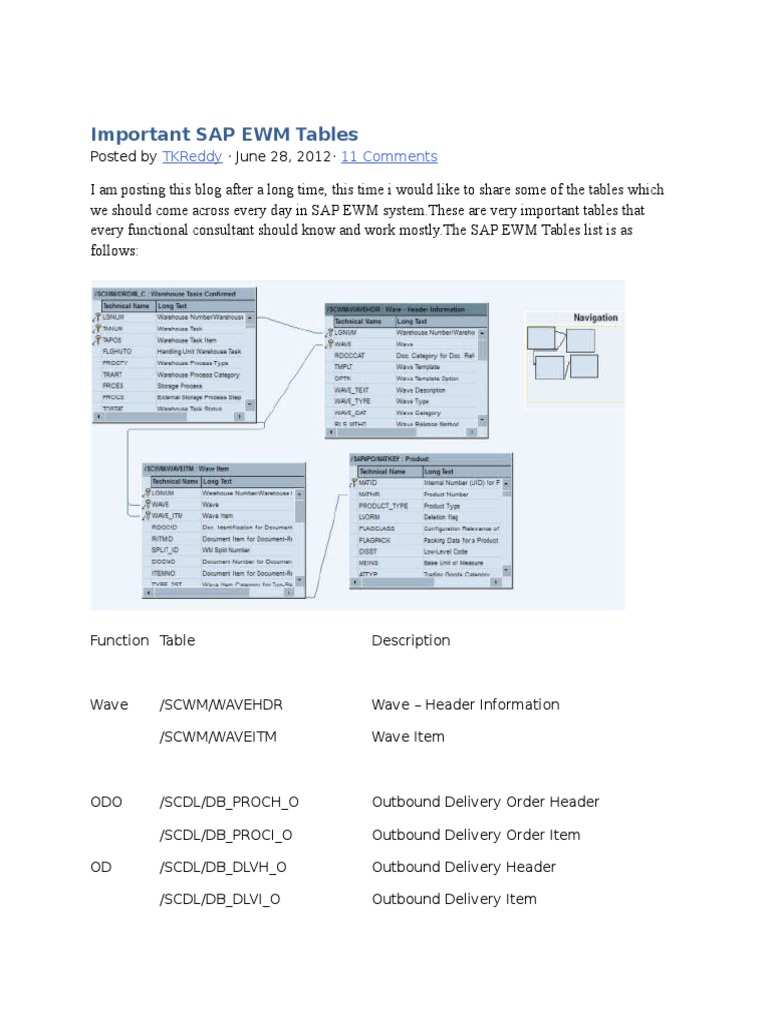 Ewm Tech Tips | PDF | Interface (Computing) | Enterprise Resource Planning