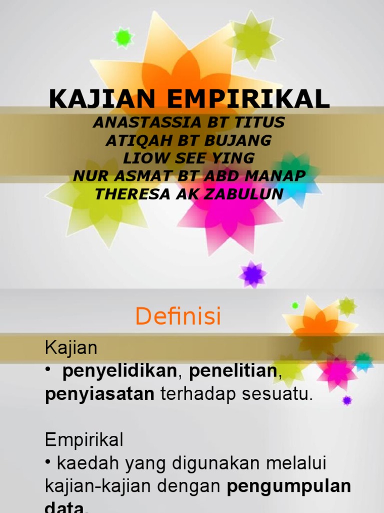 Kajian Empirikal | PDF