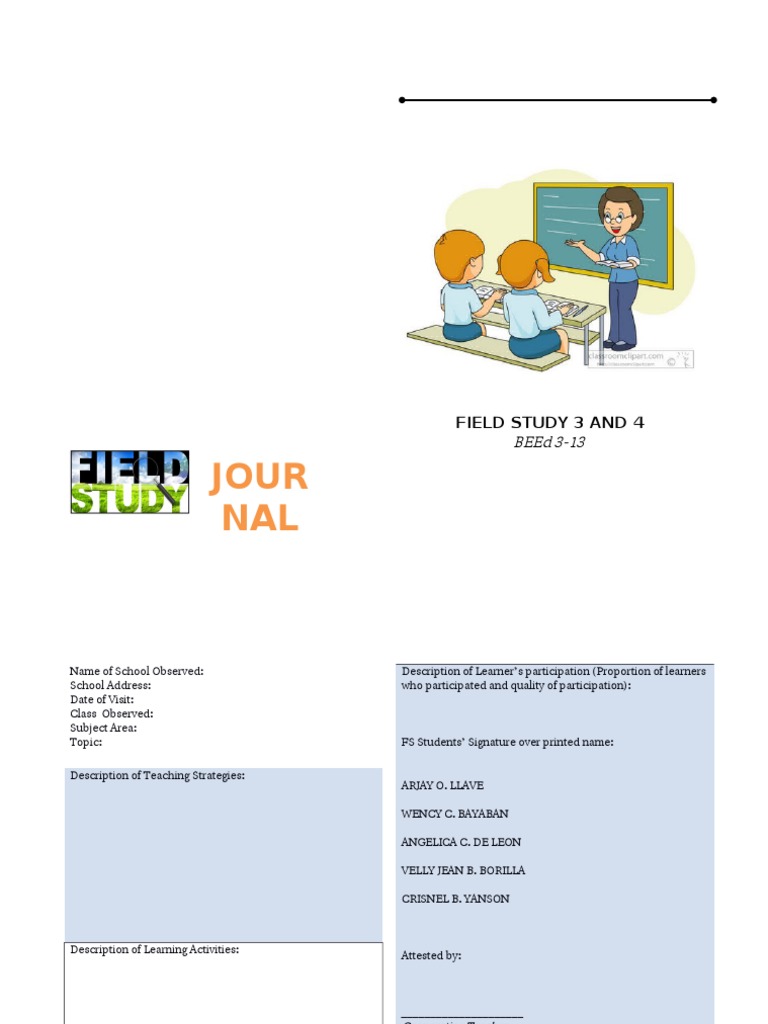 Field Study Report: Teaching Strategies | PDF | Social Science | Wellness
