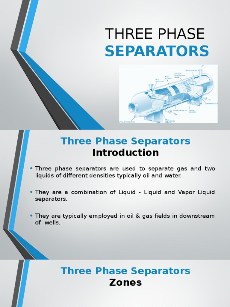 Three Phase Separators | PDF | Chemical Engineering | Building Engineering