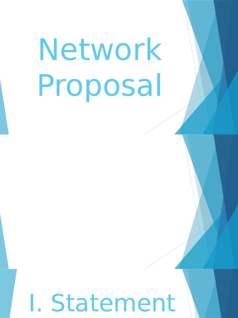 Network Proposal | PDF | Network Topology | Computer Network