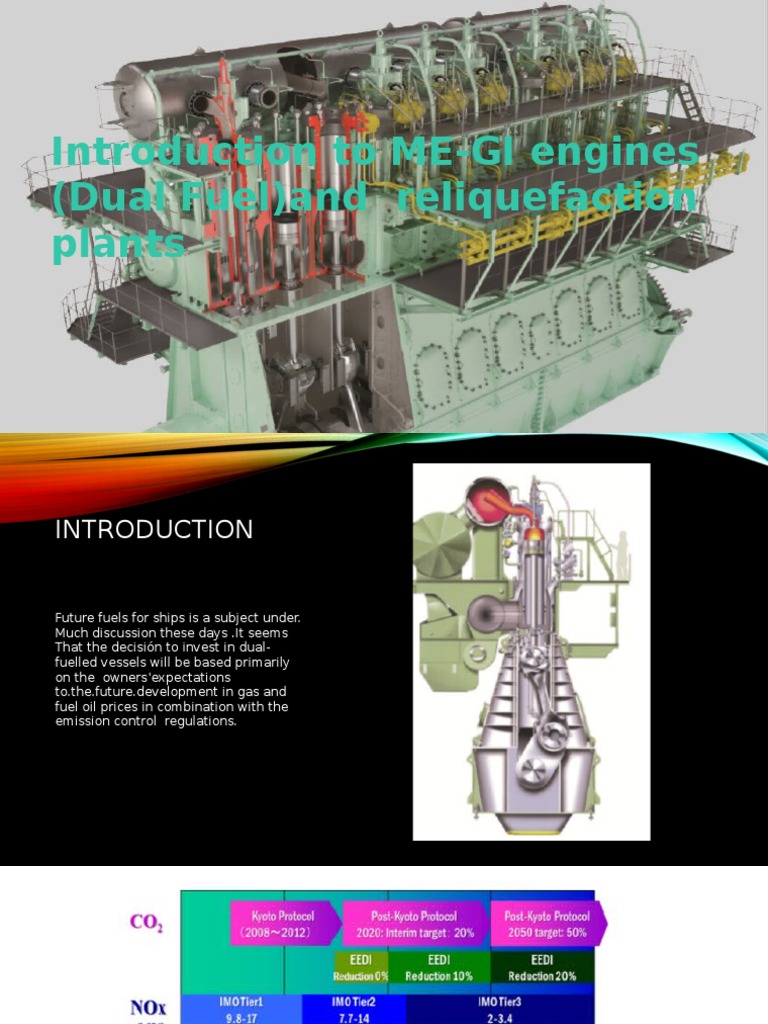 Introduction To ME-GI Engines (Dual Fuel) | PDF | Diesel Engine ...