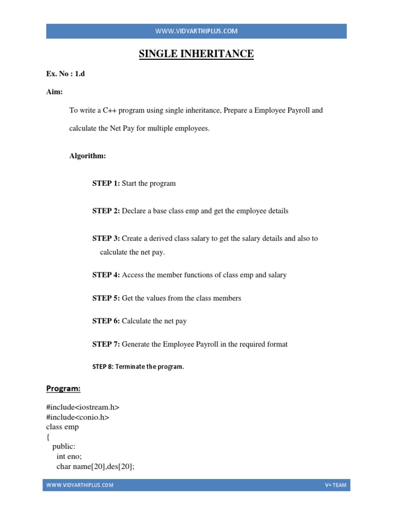 Inhert | PDF | Inheritance (Object Oriented Programming) | C++