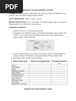 eksperimen penebat haba - Lucas Wilson