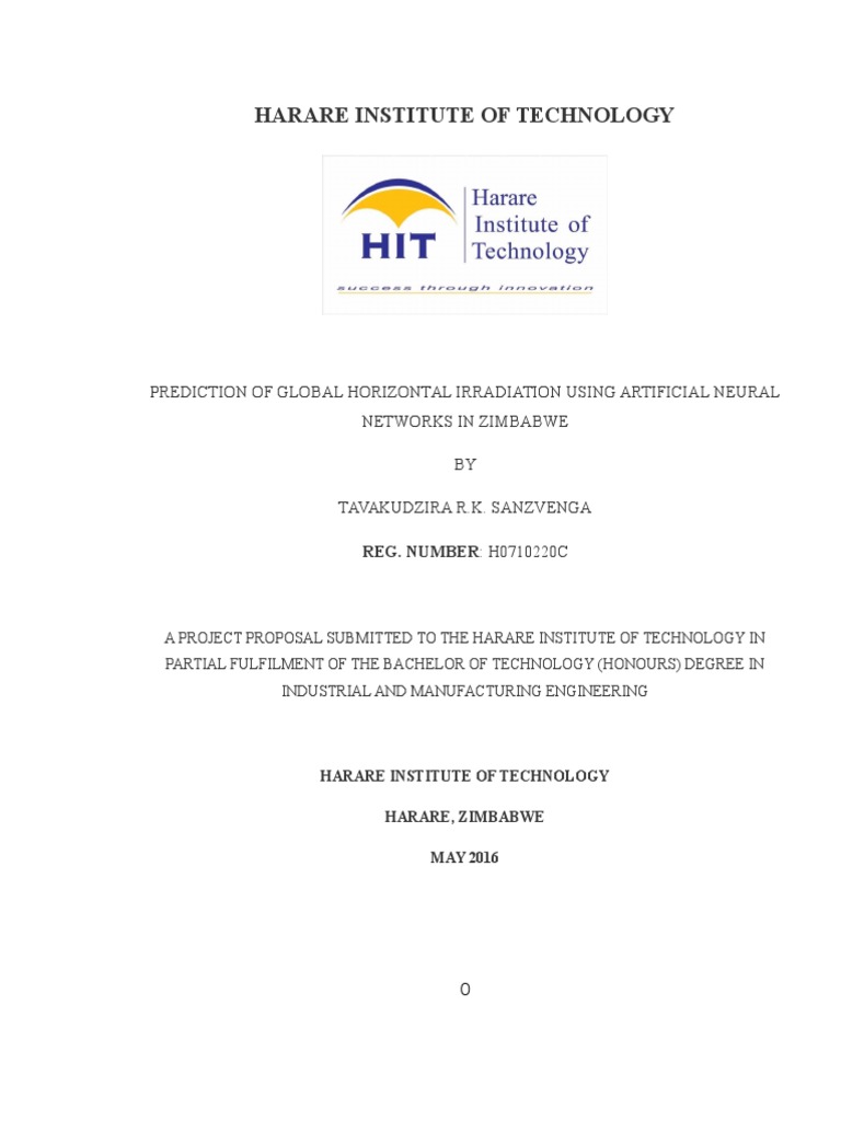 Harare Institute of Technology | PDF | Reliability Engineering | System