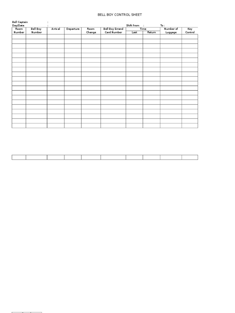 Concierge Formulir | PDF | Sports & Recreation