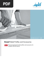 Knauf Partitions Method Statement TM | PDF | Drywall | Wall