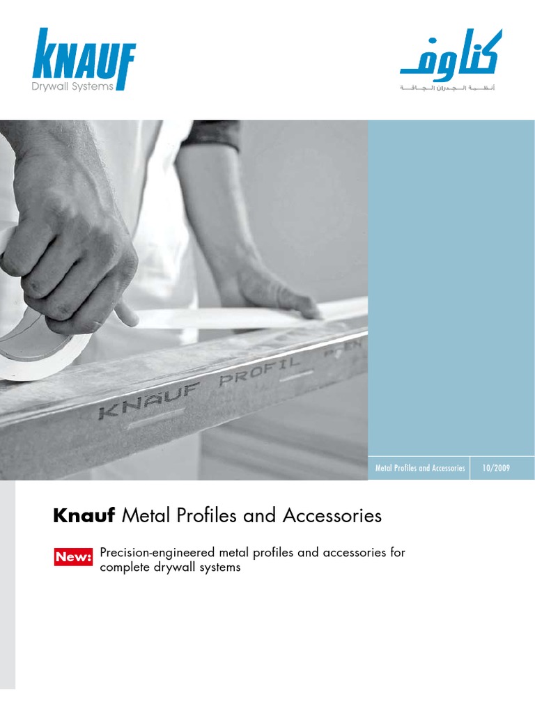 Knauf Metal Profiles for Drywall Systems | PDF | Framing (Construction ...