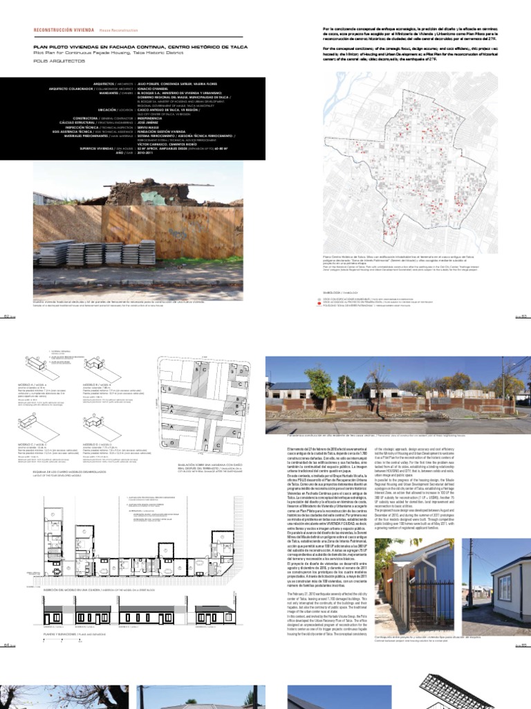 Viviendas Fachada Continua Talca | PDF | Componentes | Ingeniería de ...