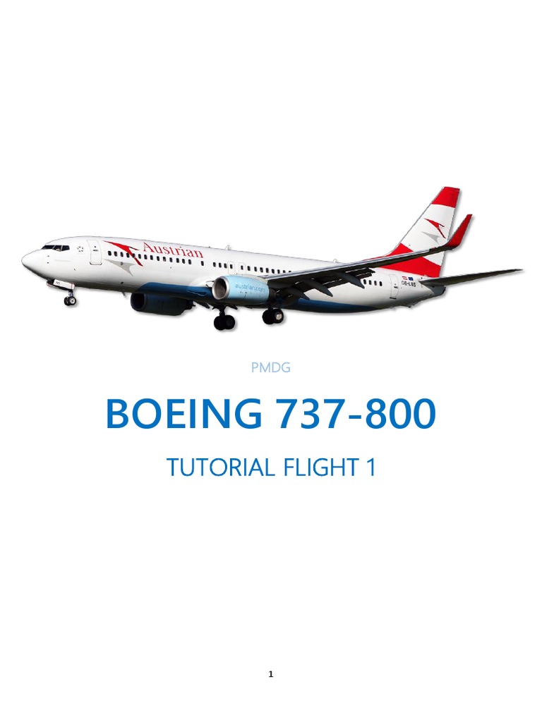 Boeing 737-800 Tutorial 1 PDF | PDF