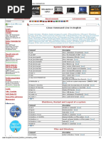 Linux Commands Cheat Sheet PDF | PDF | Booting | Domain Name