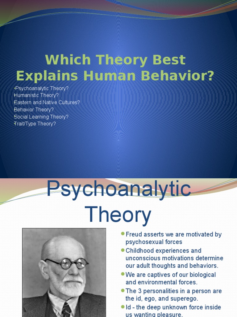 Which Theory Best Explains Human Behavior? | PDF | Self-Improvement ...