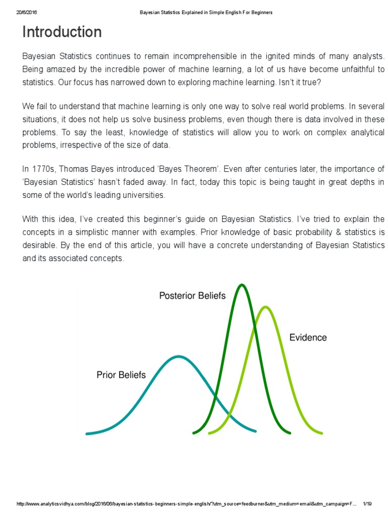 Bayesian Stats for Beginners | PDF | Bayesian Inference | Statistics