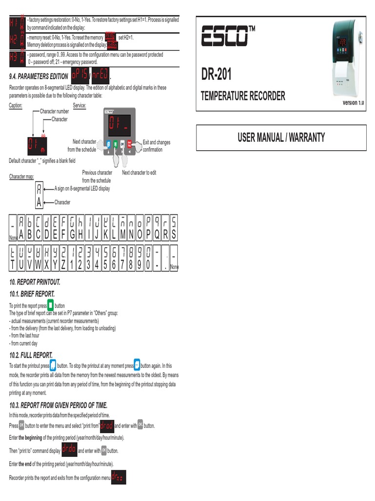 DR201-Instruction de TRADUS | PDF | Electrical Connector | Frequency