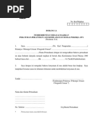 Borang cp38 LHDN CONTOH | PDF