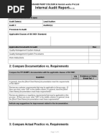 Audit Working Paper Template | PDF