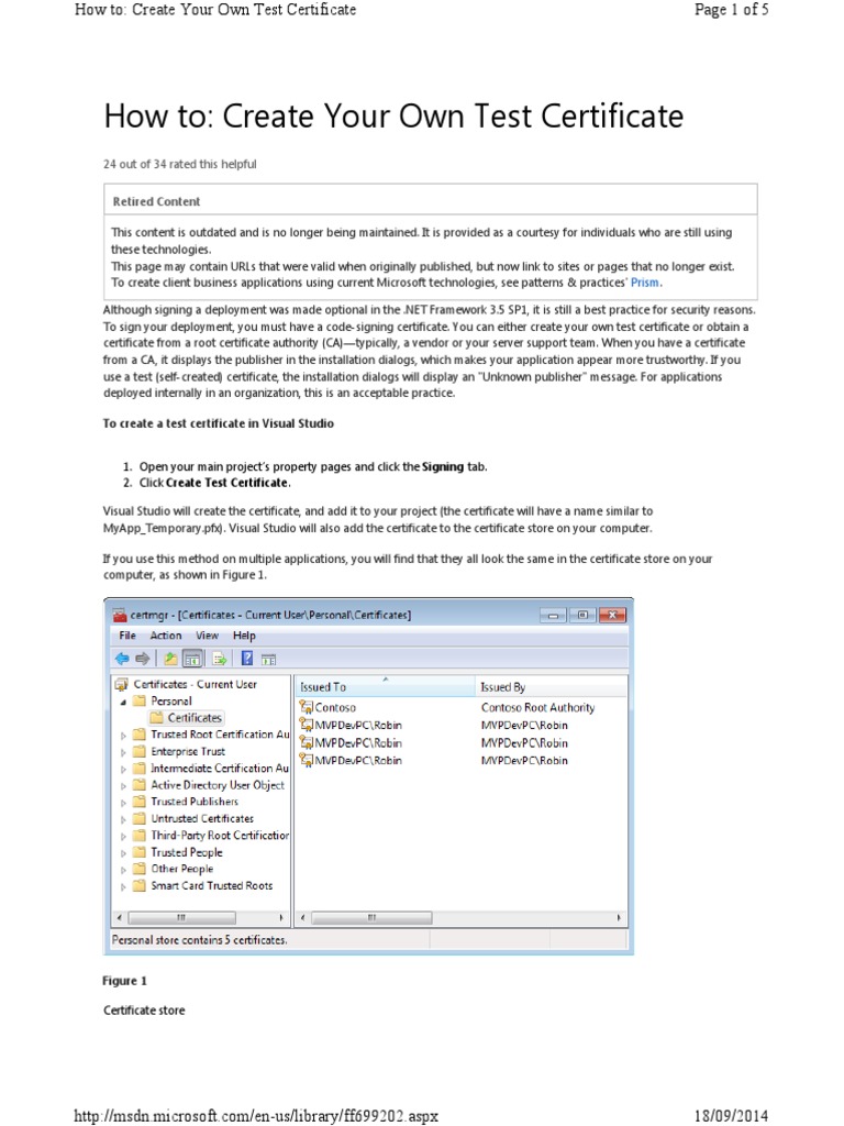 Creacion de Certificado Llave PVK y Archivo PFX | PDF | Command Line ...