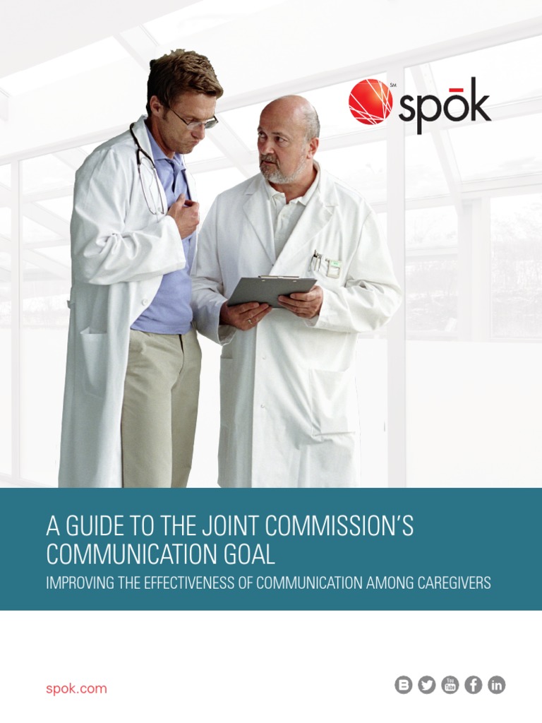 A Guide To The Joint Commission - S | PDF | Patient Safety | Joint ...