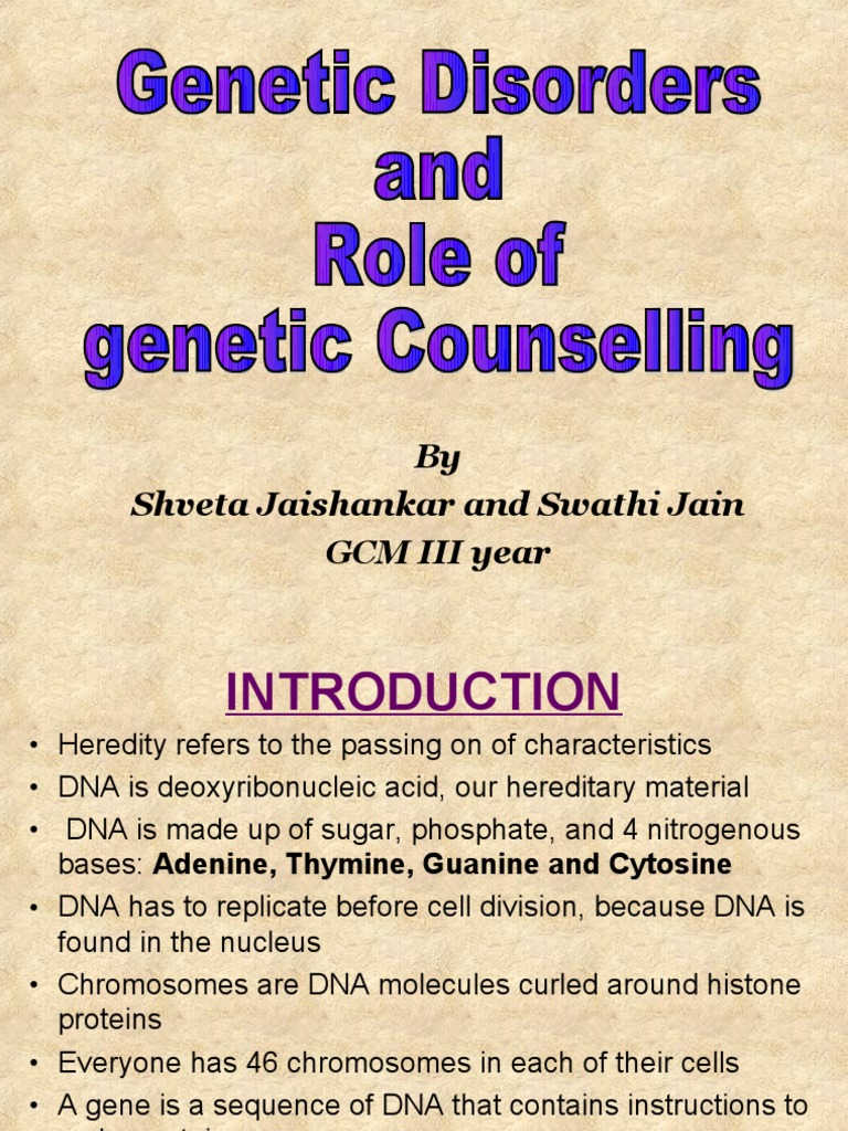 Genetic Disorders and Prenatal Testing | PDF | Haemophilia | Medical ...