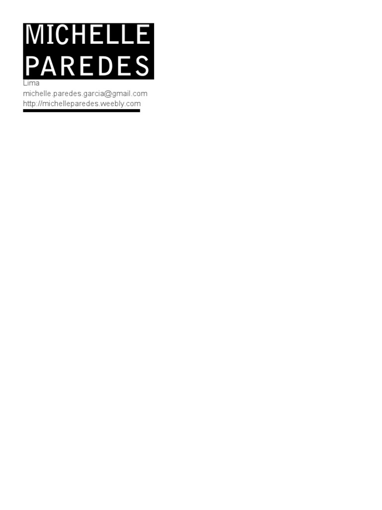 Michelle Paredes: Arte y Litografía | PDF | Dibujo | Perú