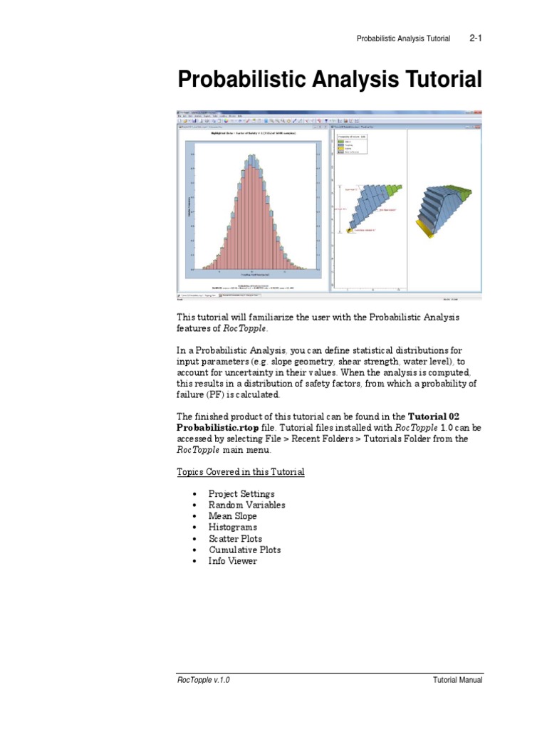 Tutorial 02 Probabilistic Analysis | PDF | Probability Theory | Statistics