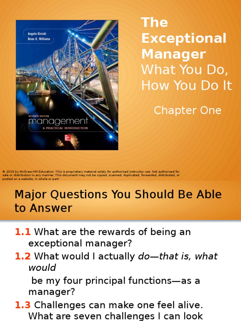 Kinicki 7e ch01 | PDF