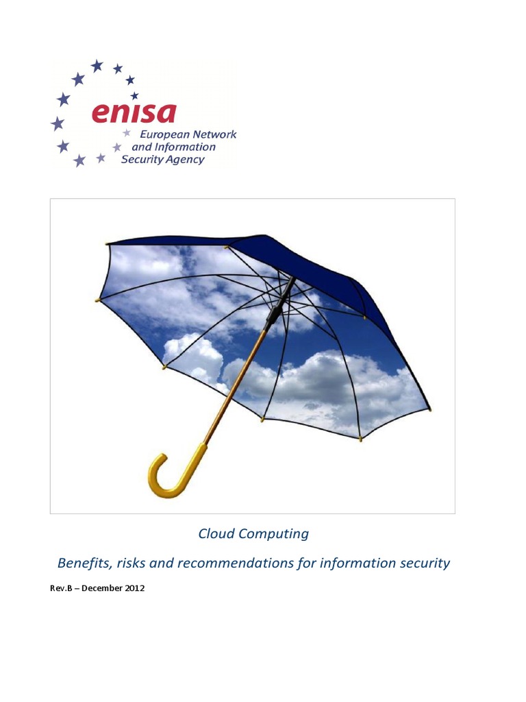 Cloud Computing Security Risk Assessment | PDF | Platform As A Service ...