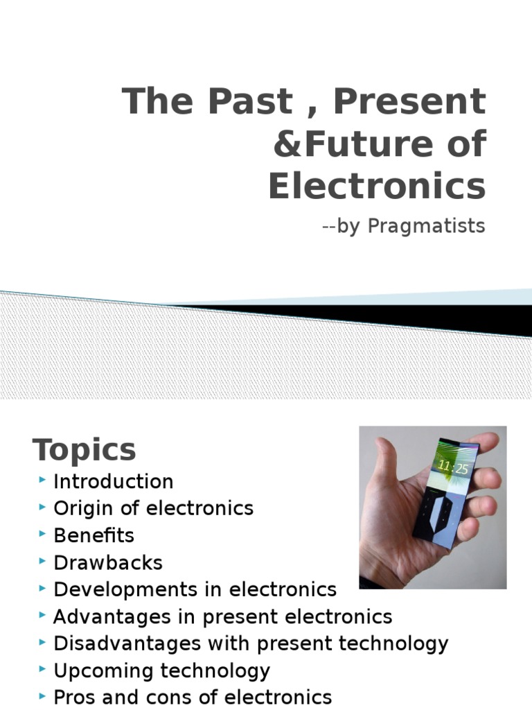 Evolution of Electronics: Past to Future | PDF | Radio | Electronics