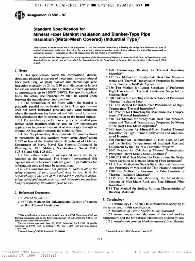 Astm C592 PDF | PDF