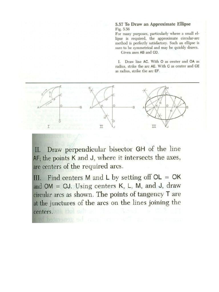 Ellipse Four Center Method | PDF | Teaching Mathematics | Science
