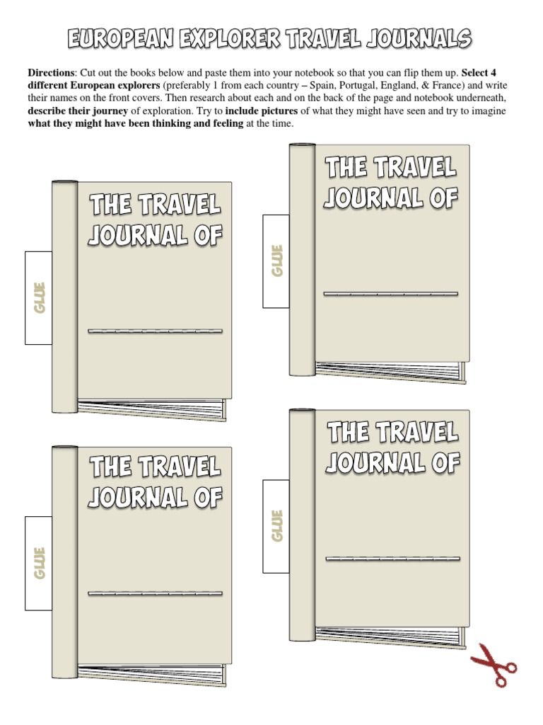 22 European Explorers Travel Journal | PDF | Social Science | Foreign ...