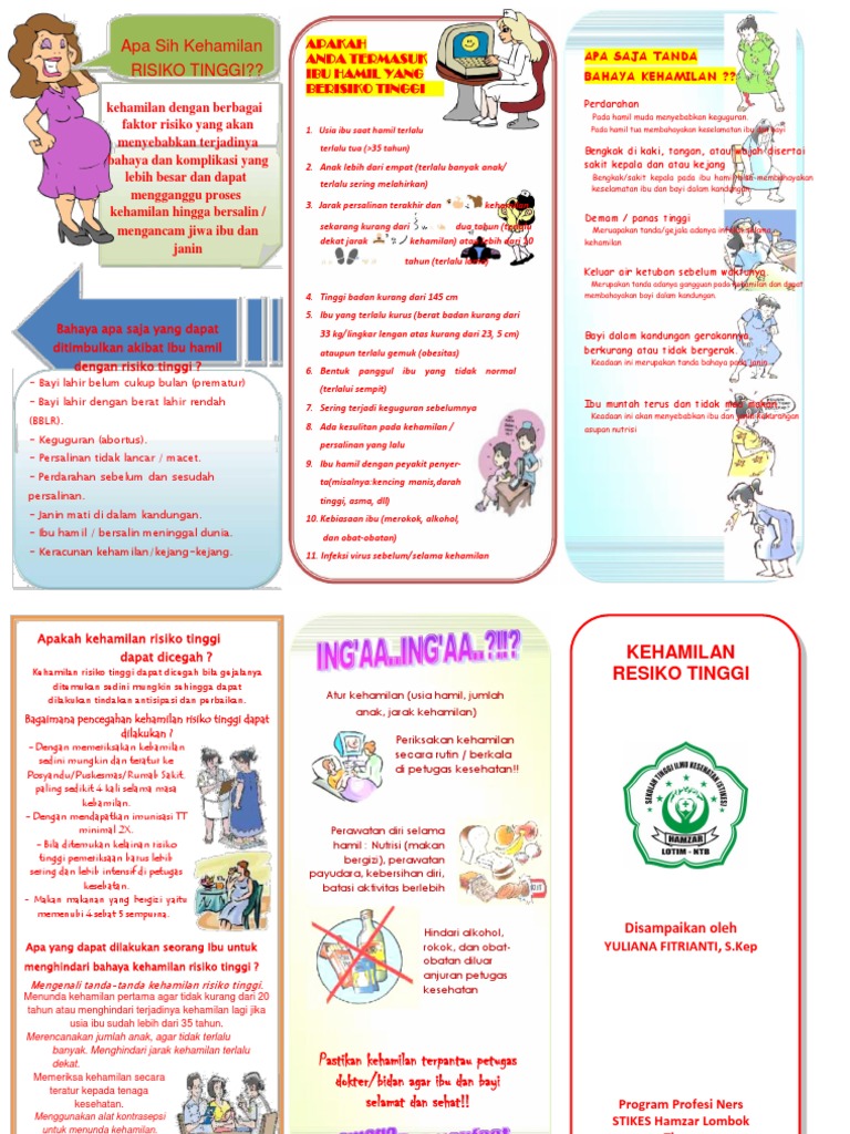 Leaflet Kehamilan Restii | PDF