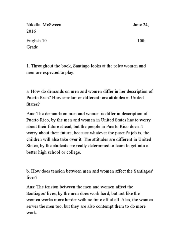 When I Was Puerto Rican | PDF