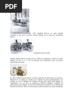 Linea de Tiempo Del Automovil | PDF | Coche | Motocicleta