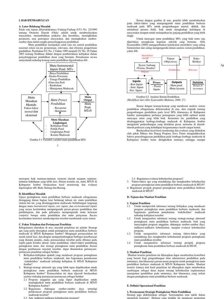 Contoh Disertasi Manajemen | PDF