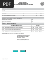 CA DMV Form DL 937 Verification For Reduced Fee ID Card | PDF ...