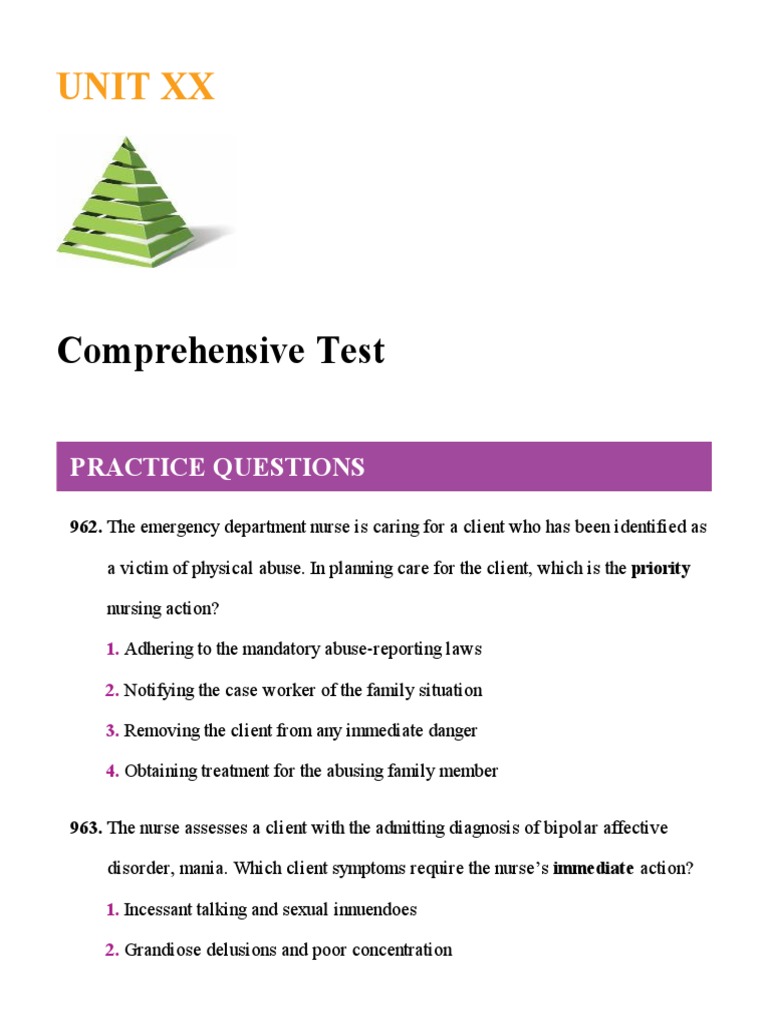 NCLEX-RN Questions | PDF | Nursing | Breastfeeding