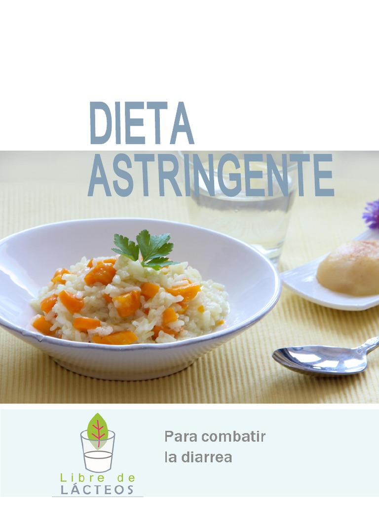 Dieta Astringente | Descargar gratis PDF | Diarrea | Heces